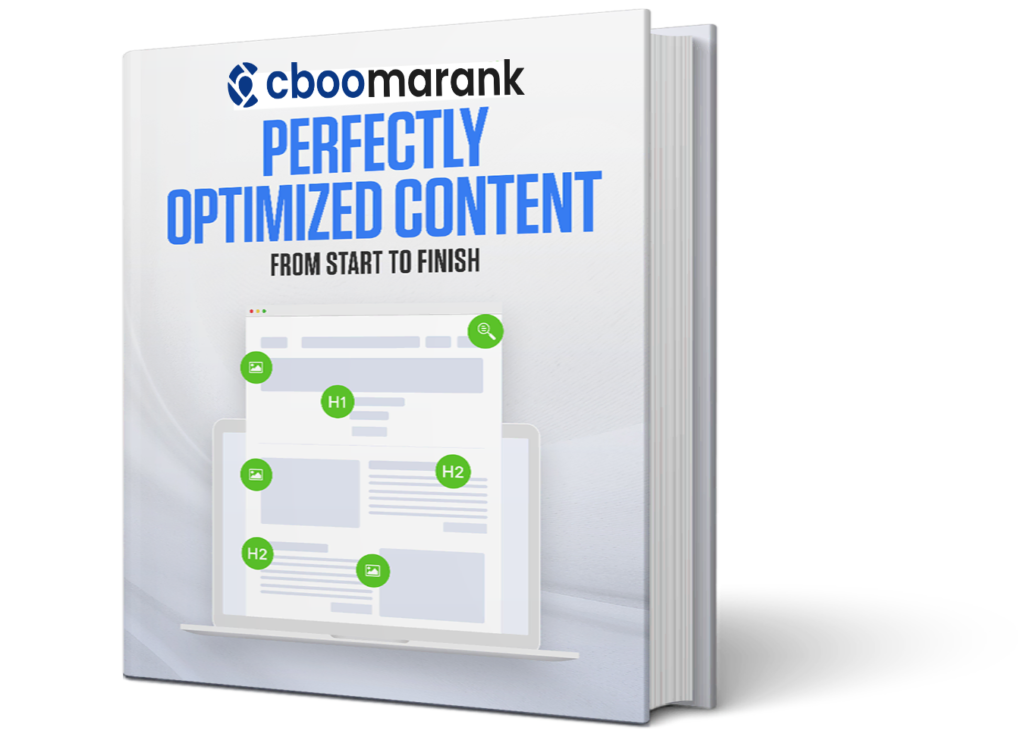 Perfectly Optimized Content From Start To Finish : Cboomarank